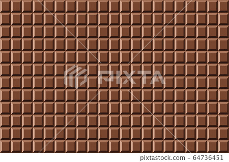 Pattern sweet chocolate seamless texture - Stock Illustration [64736451 ...