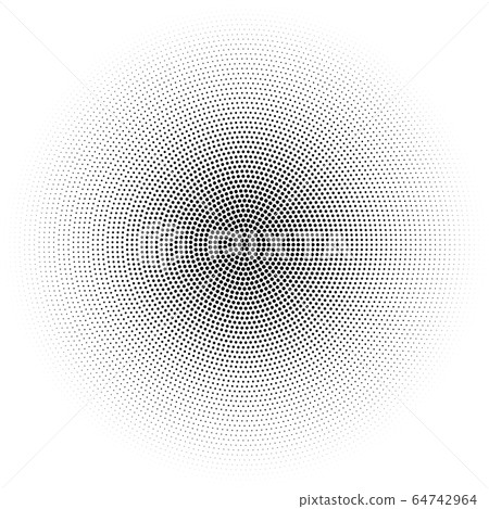 Halftone circular gradient abstract background... - Stock Illustration ...