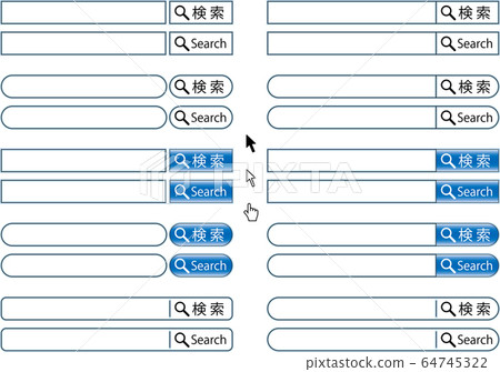 Illustration material of search window - Stock Illustration [64745322 ...