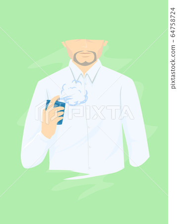 Man Fragrance Perfume Illustration - Stock Illustration [64758724] - PIXTA