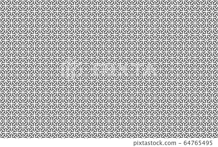 Seamless pattern of traditional Japanese triple... - Stock Illustration ...