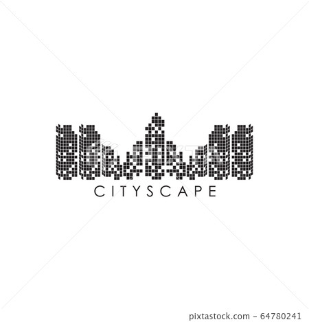 Cityscape logo design vector template - Stock Illustration [64780241 ...