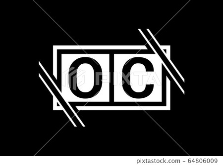 Initial Monogram Letter O C Logo Design Vector...-插圖素材 [64806009] - PIXTA圖庫