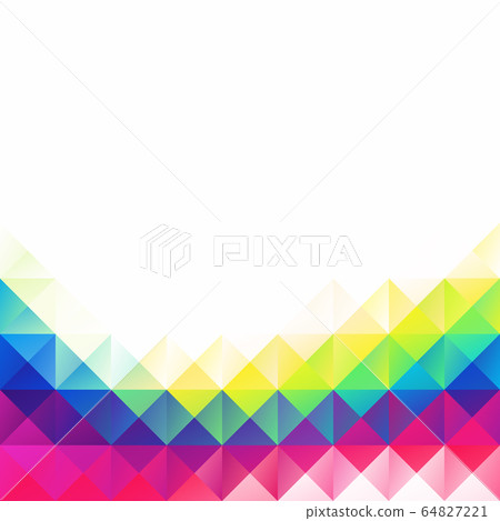 Colorful Grid Mosaic Background, Creative Design - Stock Illustration ...