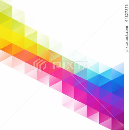 Colorful Grid Mosaic Background, Creative Design - Stock Illustration ...