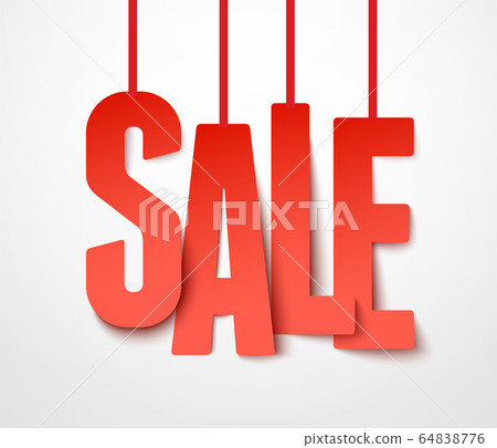 Sale paper. Vector. - Stock Illustration [64838776] - PIXTA