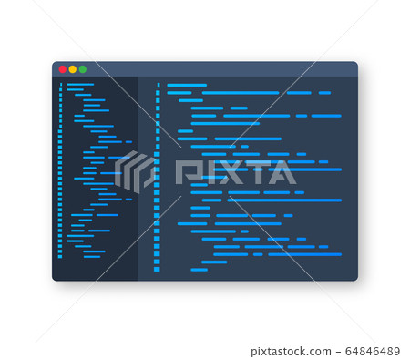 Digital java code text. Computer software coding - Stock Illustration [64846489] - PIXTA
