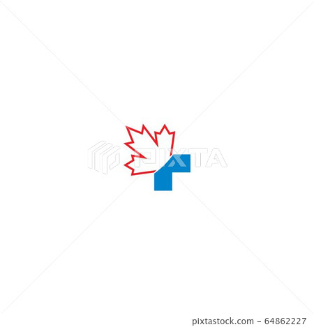 Maple leaf medical pharmacy logo icon - Stock Illustration [64862227 ...