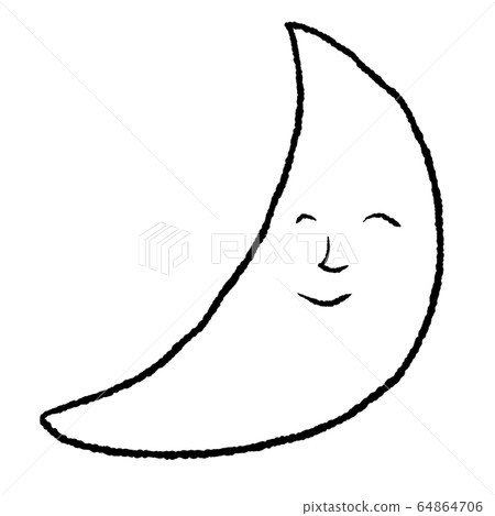 Mr. Moon - Stock Illustration [64864706] - PIXTA