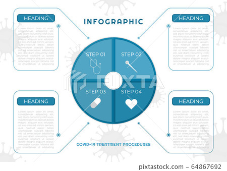 Infographic medical circle shape design - Stock Illustration [64867692 ...