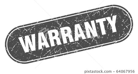 warranty sign. warranty grunge black stamp. Label - Stock Illustration ...