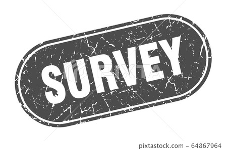 survey sign. survey grunge black stamp. Label - Stock Illustration ...