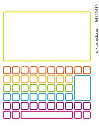 PC-style button - Stock Illustration [64895410] - PIXTA