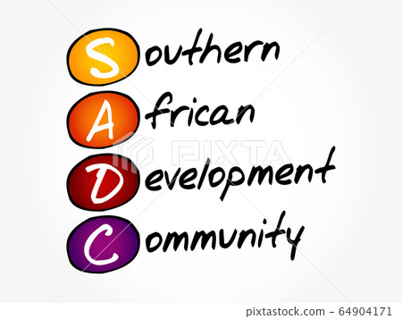 SADC - Southern African Development Community - Stock Illustration ...