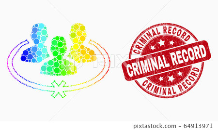 Vector Bright Pixelated Jailed Persons Icon and... - Stock Illustration ...