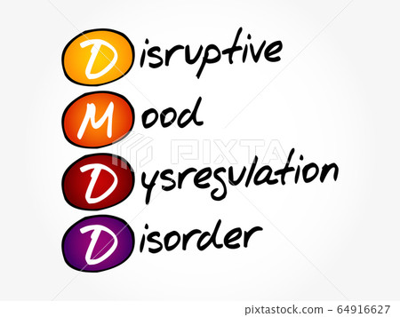 DMDD - Disruptive Mood Dysregulation Disorder - Stock Illustration ...