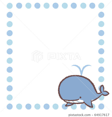 Whale Frame - Stock Illustration [64917617] - PIXTA