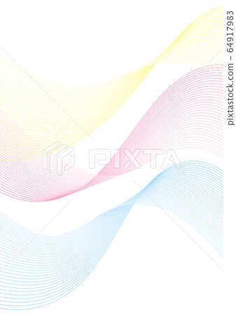 Background material ribbon wave design vector - Stock Illustration ...