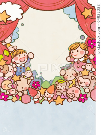 Puppet frame - Stock Illustration [64922388] - PIXTA