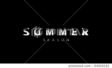 Cinematic Summer season title Video Template. - Stock Illustration ...
