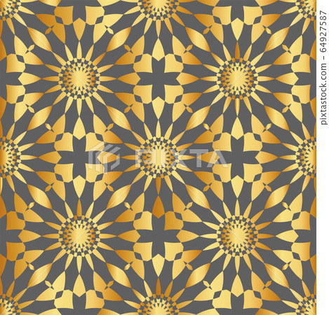 Art deco gold color pattern, luxury texture - Stock Illustration ...