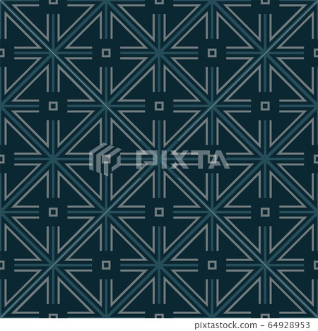 geometric pattern with abstract form, textile... - Stock Illustration ...