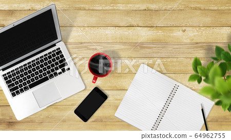 Background-Telework - Stock Illustration [64962755] - PIXTA
