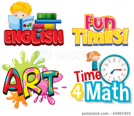 Four phrases design with picture in background - Stock Illustration ...