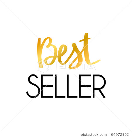Best seller handwritten text - selling words.... - Stock Illustration ...