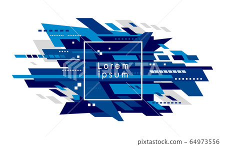 Abstract technology background design - Stock Illustration [64973556 ...