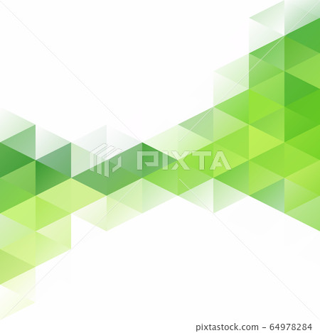 Green Grid Mosaic Background, Creative Design - Stock Illustration ...