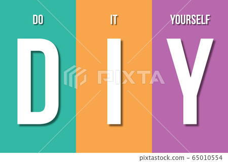 DIY, do it yourself concept - Stock Illustration [65010554] - PIXTA