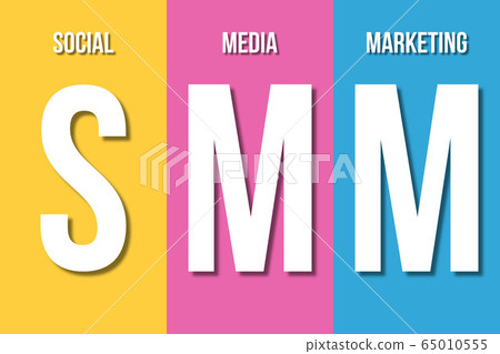 SMM, social media marketing concept - Stock Illustration [65010555] - PIXTA