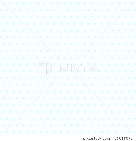 Cyan polka dot pattern. Seamless vector background - Stock Illustration ...
