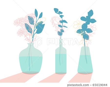 Three vases - Stock Illustration [65019044] - PIXTA