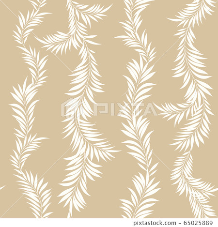 Tropical leaf stripe pattern - Stock Illustration [65025889] - PIXTA