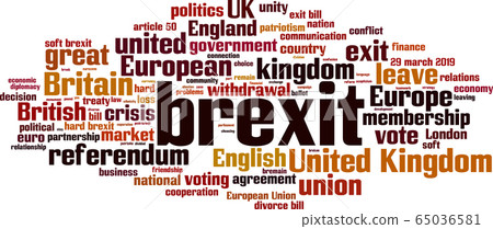 Brexit word cloud - Stock Illustration [65036581] - PIXTA