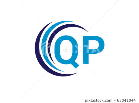 Initial Monogram Letter Q P Logo Design Vector...-插圖素材 [65041044] - PIXTA圖庫