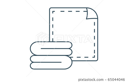 vector, microfiber, cloth - Stock Illustration [65044046] - PIXTA