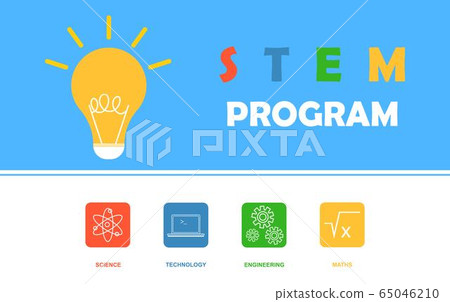 STEM Program banner 2 - Stock Illustration [65046210] - PIXTA