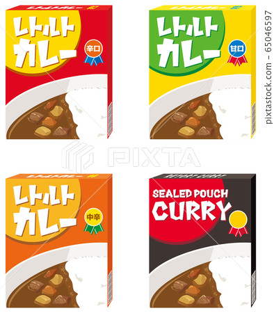 Retort curry - Stock Illustration [65046597] - PIXTA