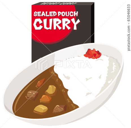 Retort curry - Stock Illustration [65046633] - PIXTA
