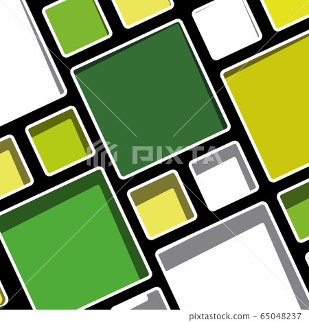 Colorful geometric modern Mondrian style... - Stock Illustration ...