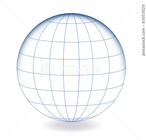 Sphere line circle icon - Stock Illustration [65053029] - PIXTA
