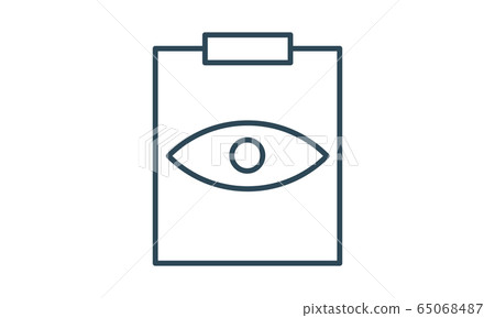 Eye Exam vector icon flat style graphical symbol.-插圖素材 [65068487] - PIXTA圖庫