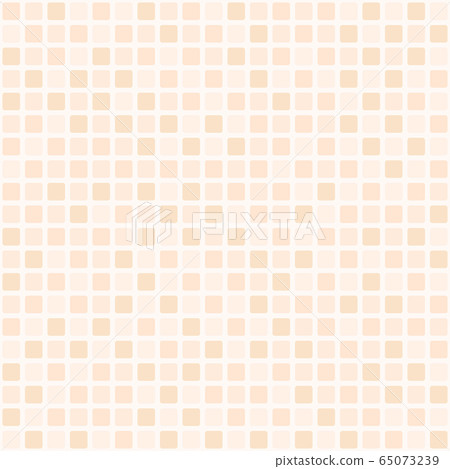 Peach square pattern. Seamless vector - Stock Illustration [65073239] - PIXTA