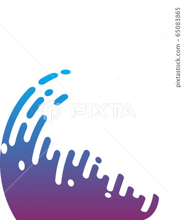 Abstract background with color rounded shapes.... - Stock Illustration ...