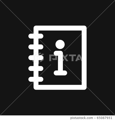 Information icon, vector symbol used for - Stock Illustration [65087931 ...