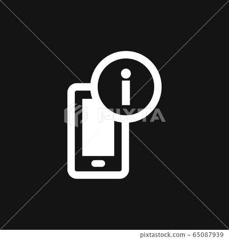 Information icon, vector symbol used for - Stock Illustration [65087939 ...