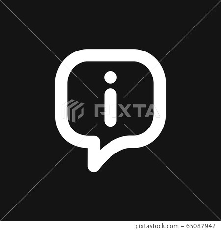 Information icon, vector symbol used for-插圖素材 [65087942] - PIXTA圖庫